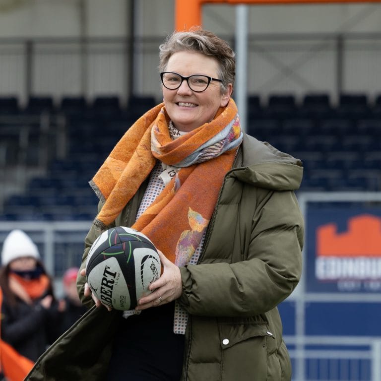 Community hero honoured as Kirkcaldy Rugby’s Heather Bonner delivers ...