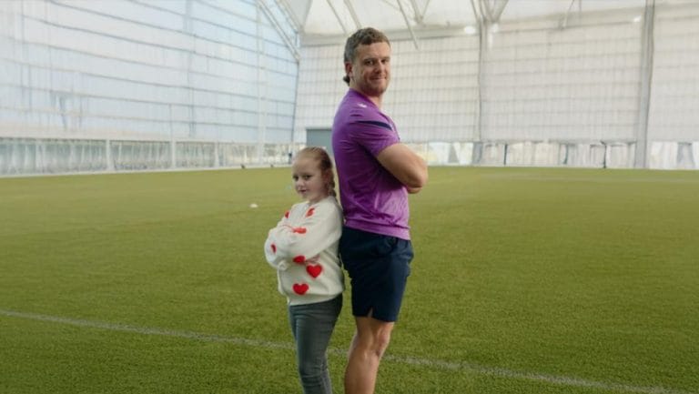 W6Ns build up: Magical memory made as rugby mad young girl Darcy Graham ...